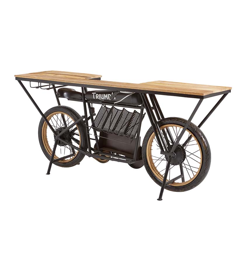 Iron Wooden Triumph Bar Counter– Simply Home