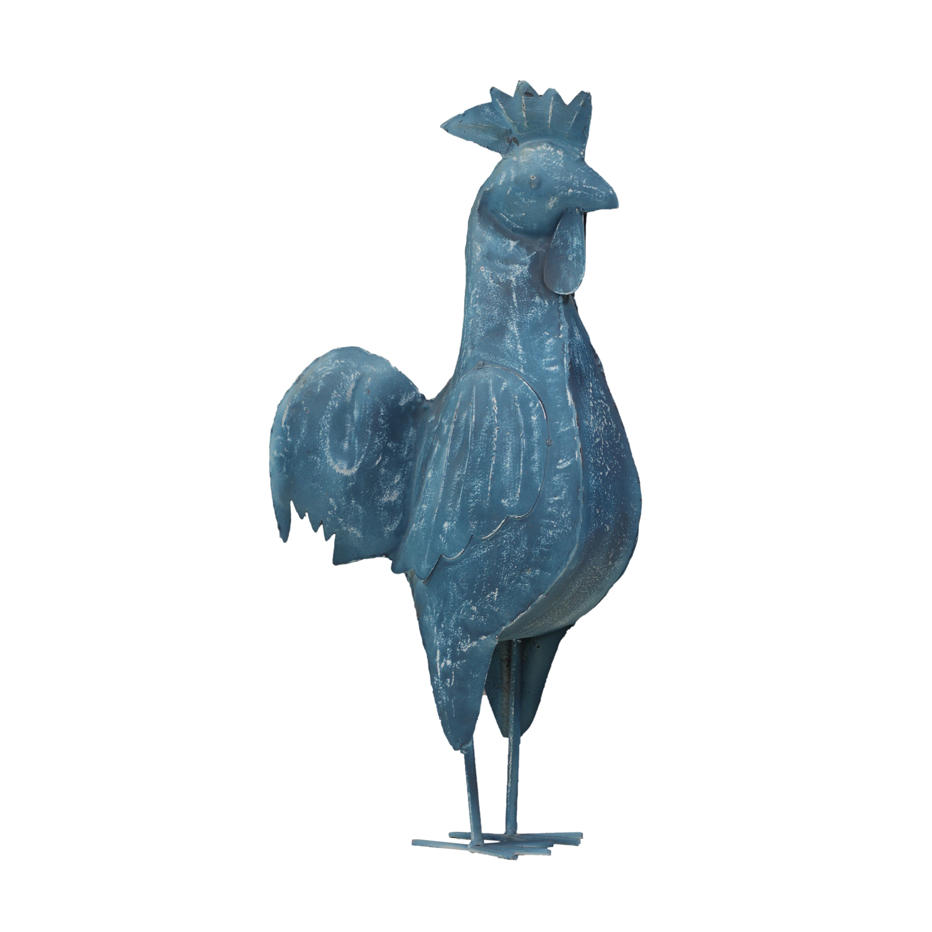 Iron Painted Rooster– Simply Home